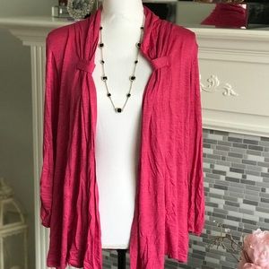 Elementz | Tops | Magenta Cardigan | Poshmark